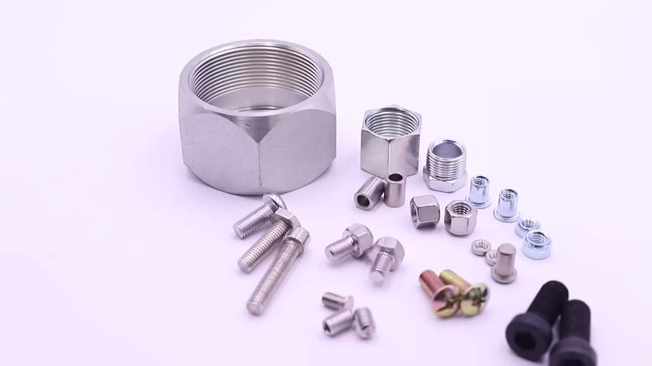 Tuerca De Bloqueo De Metal Tipo Torque Dominante De Acero Inoxidable ...