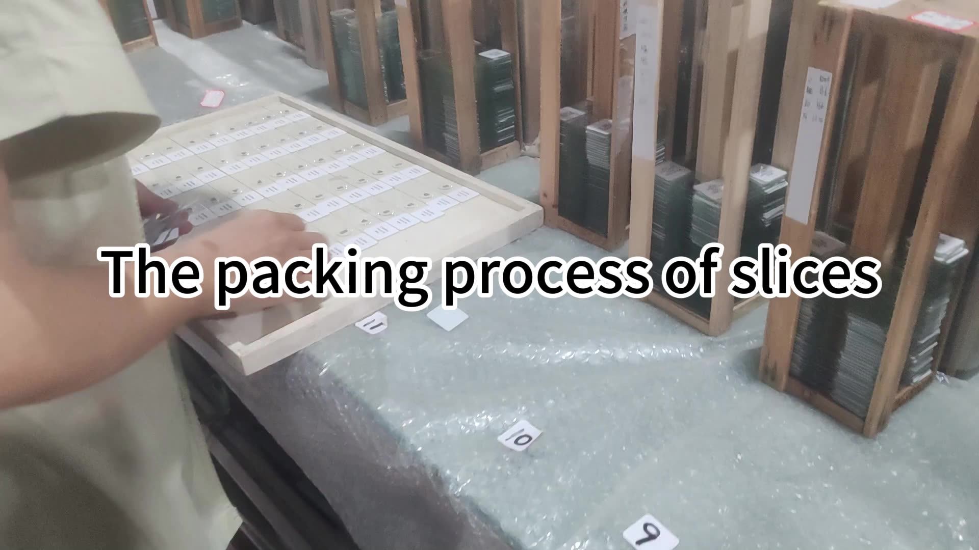 Factory Glass Slides Prepared Microscope Slide For Lab Equipment Use ...