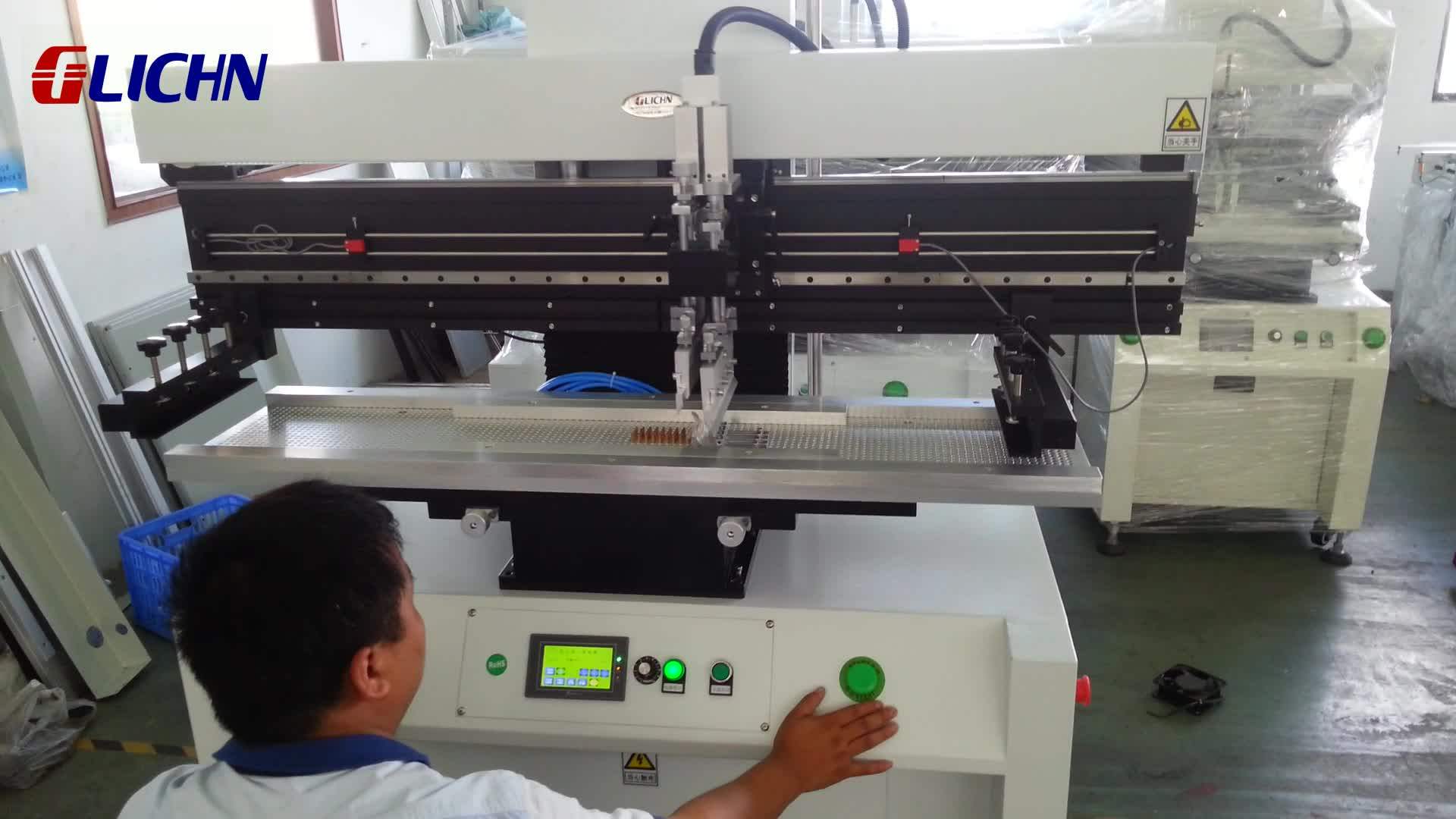 Semi Automatic Solder Paste Stencil Printer Led500/led Pick And Place ...