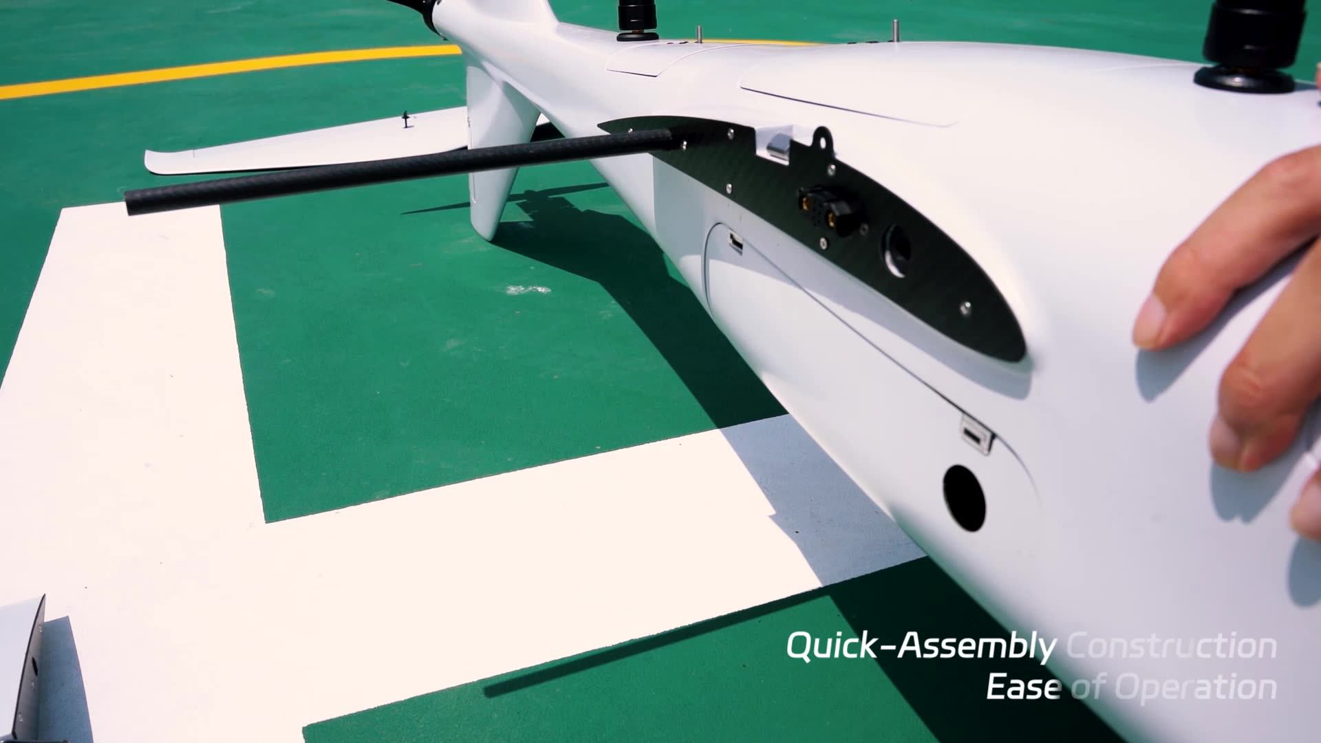 Raefly Vt290 Vtol Wingspan Compound Wing Vtol Survey Fix-wing Uav Fpv ...