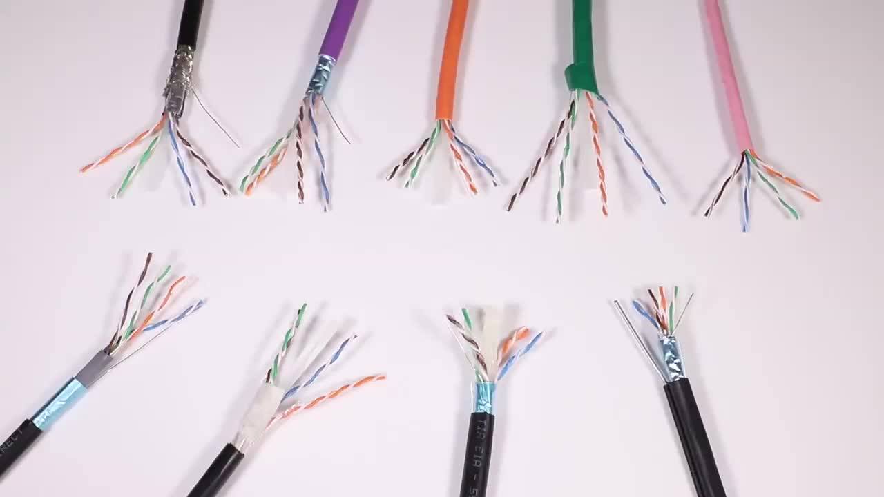 Changbao Rj45 Cat6 Roll 305m Cat 6 24awg Utp Lan Cable Pure Copper ...