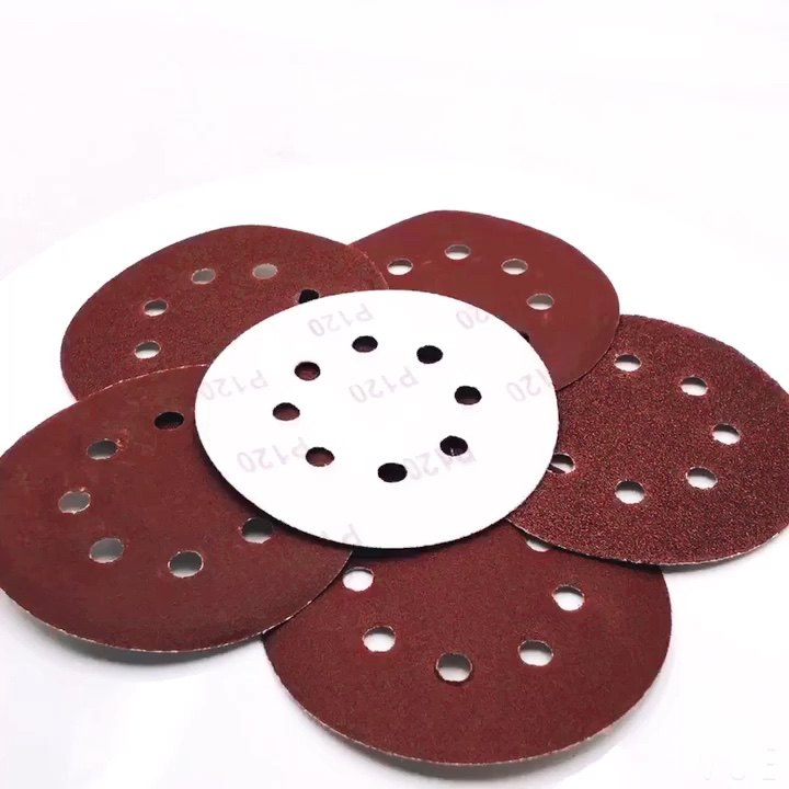 Satc 5 Inch Sanding Disc 40/60/80/120/180/240/320 Grit Hook And Loop ...