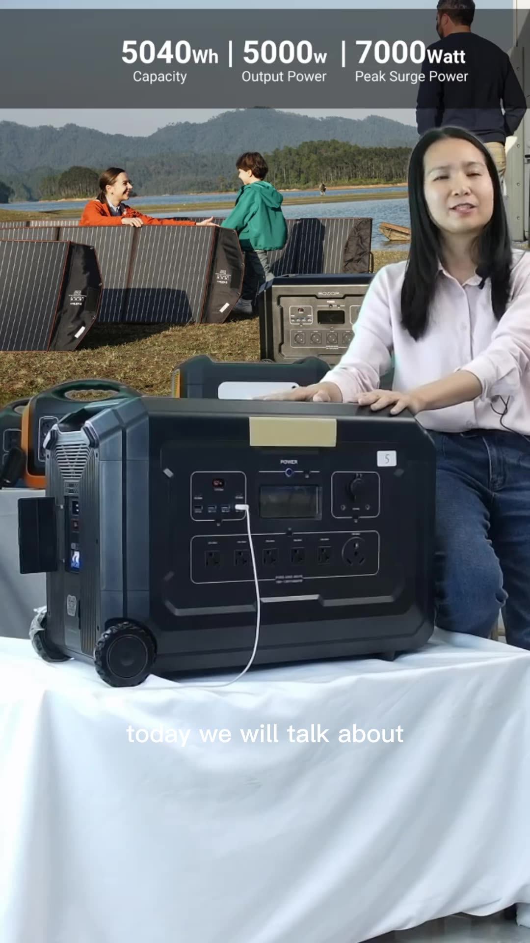 Best 5000W Power Station Portable Wholesale with Great Price