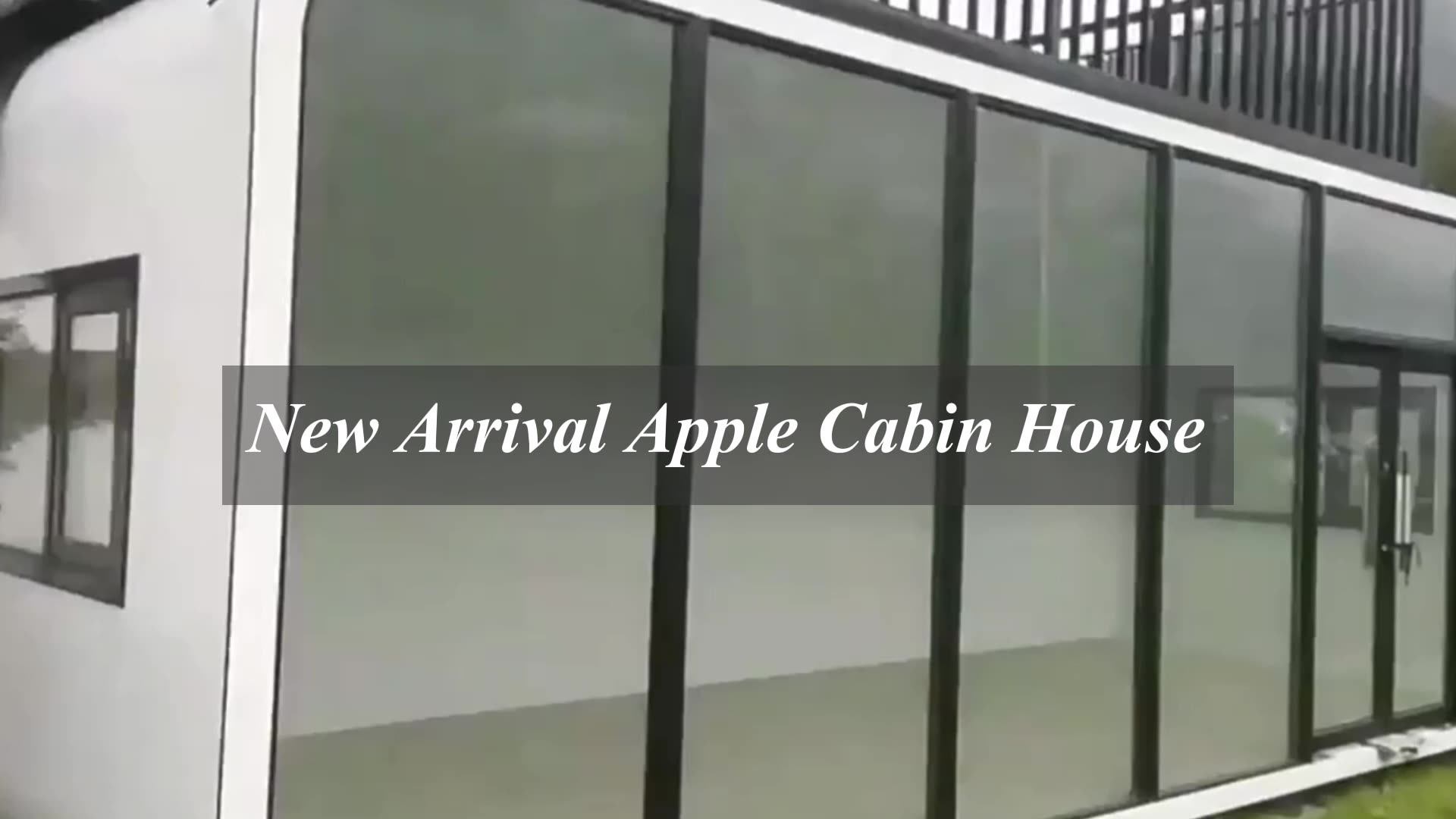 20ft 40ft Movable Modular Prefab Tiny Homes Portable Office Pod ...