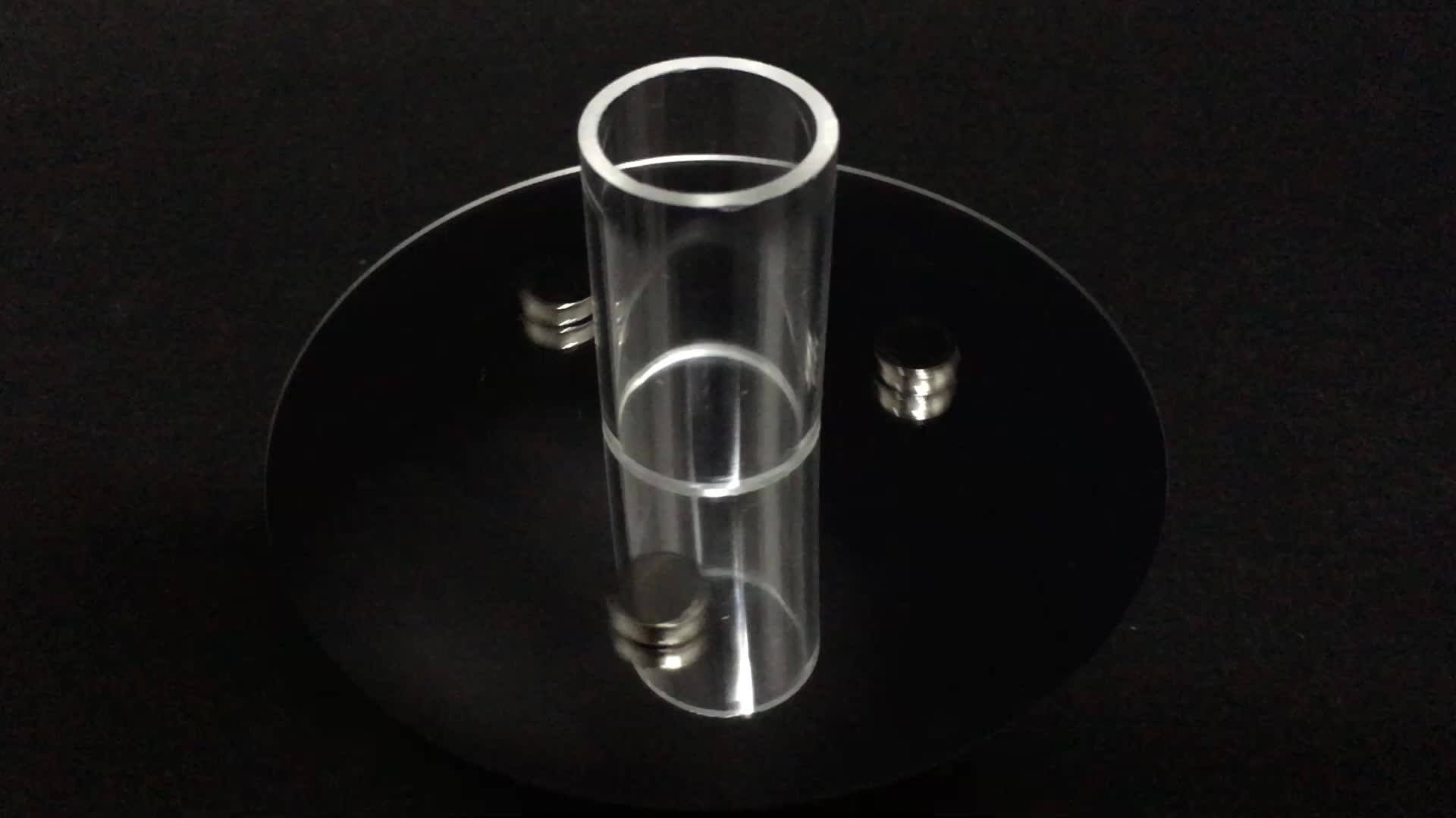 High Clear Acrylic Hard Tubes Building Decor Plastic Perspex Pmma ...