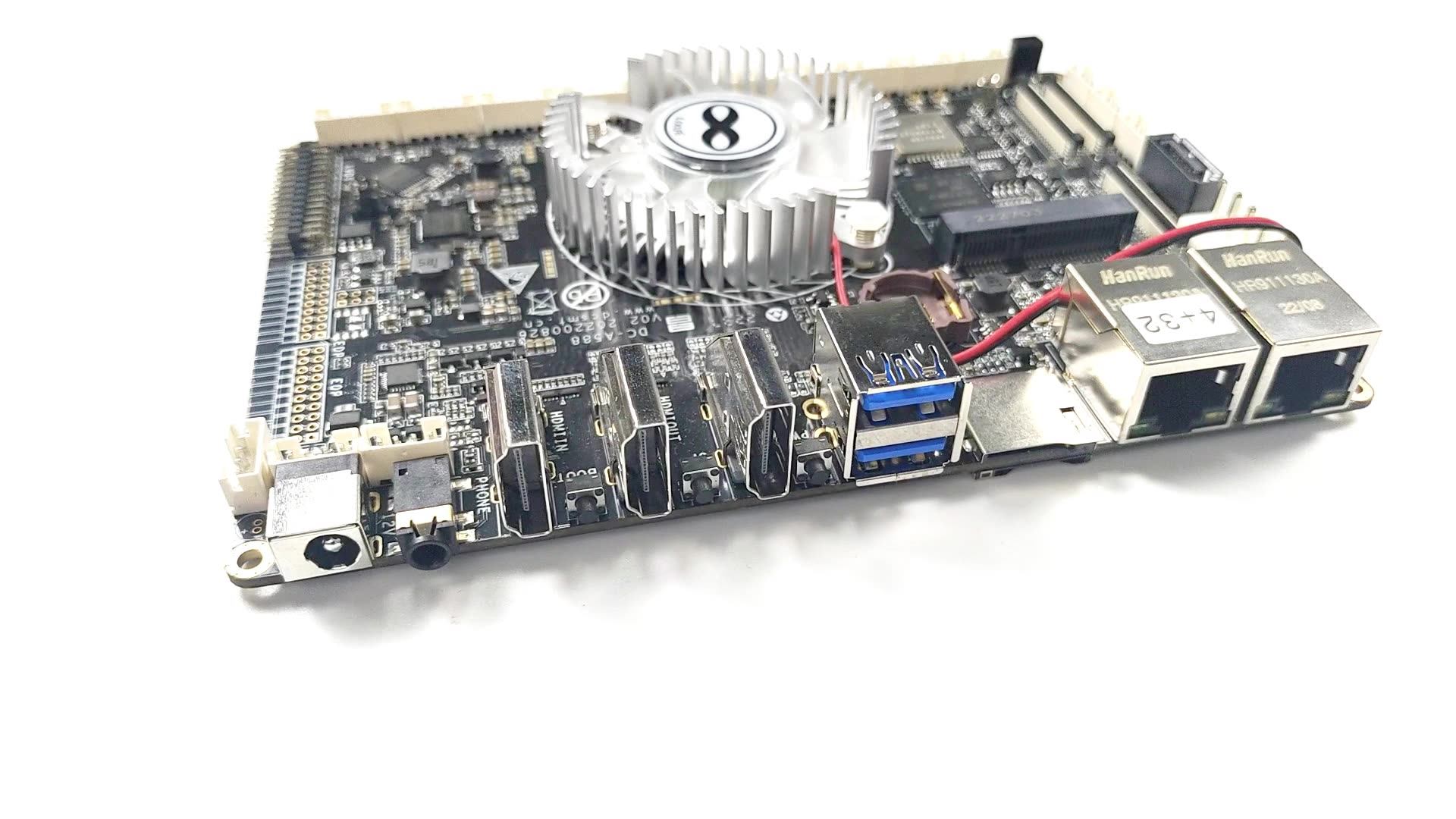 8k Motherboards Hmi*d Lvds Edp Sd Sata For Advertising Interactiv Panel ...