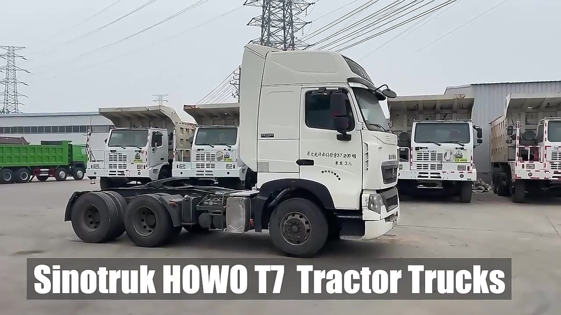Sinotruk Howo 4x2 6x4 Tractor Trailer Truck Used Howo T7h 430 440 ...