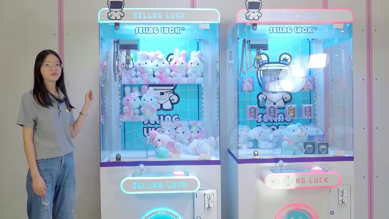 Toy Grabber Claw Machine Led Light Music Arcade Game Maquina De Munecos ...