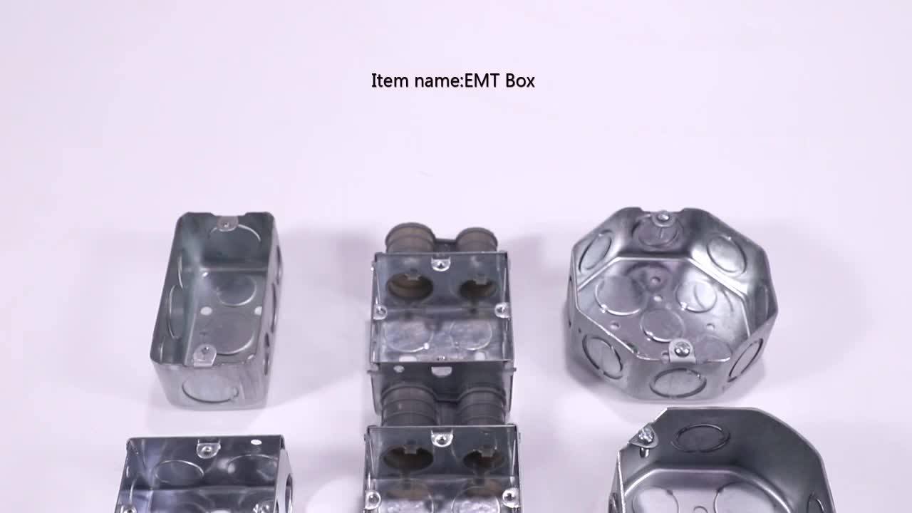 7x7 Double Gang Switch Socket Box 35mm Deep - Buy 7x7 Double Gang Box ...