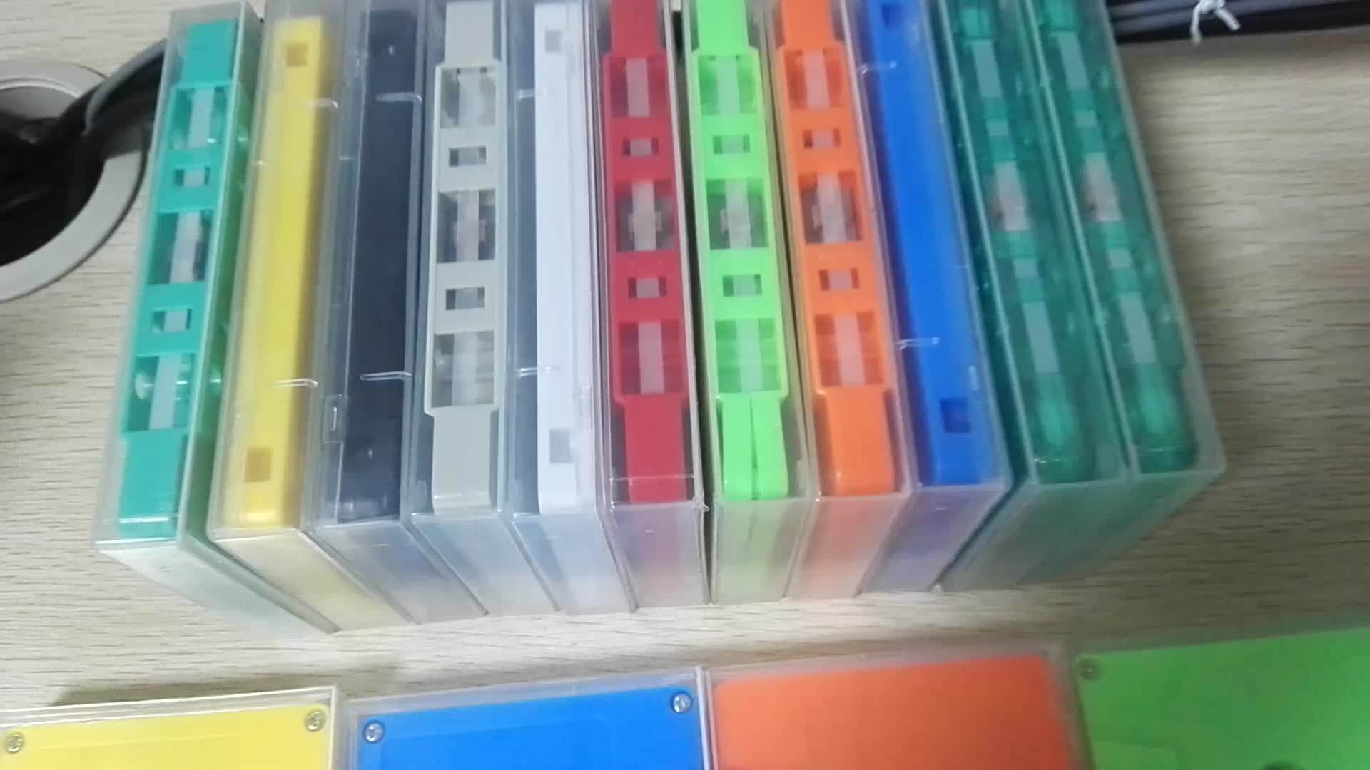 Manufacturer Bulk Color And Transparent Audio Cassette Tape Color ...