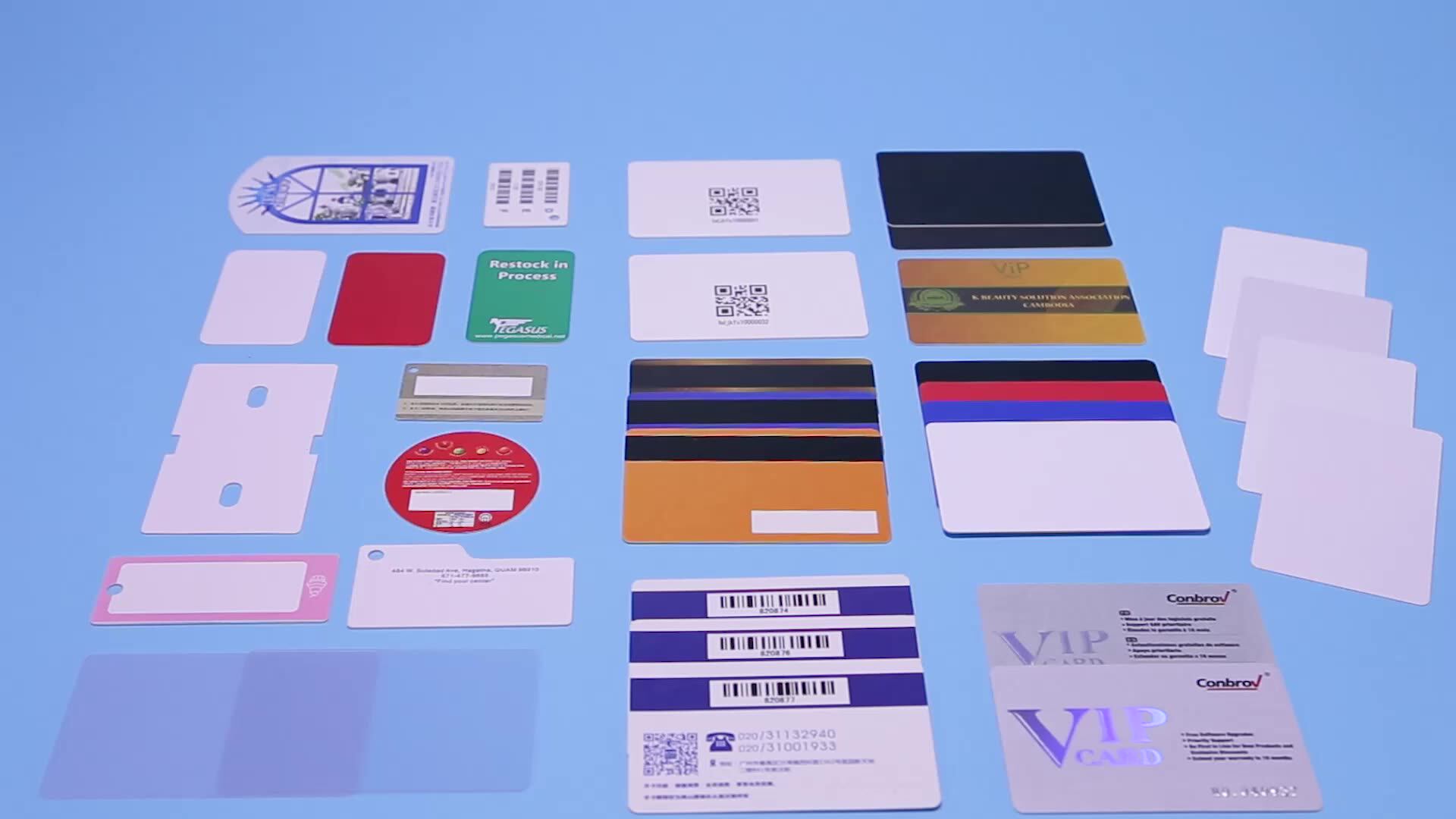 Full Color Cmyk Printing Custom Pvc Plastic Ticket Voucher Card - Buy ...