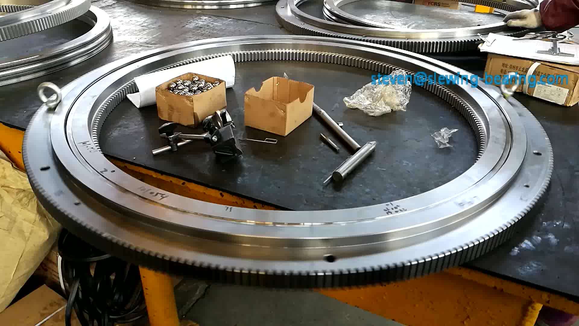 Swing Bearing For Excavator Replacement,Slew Bearing Swivel Dimension ...