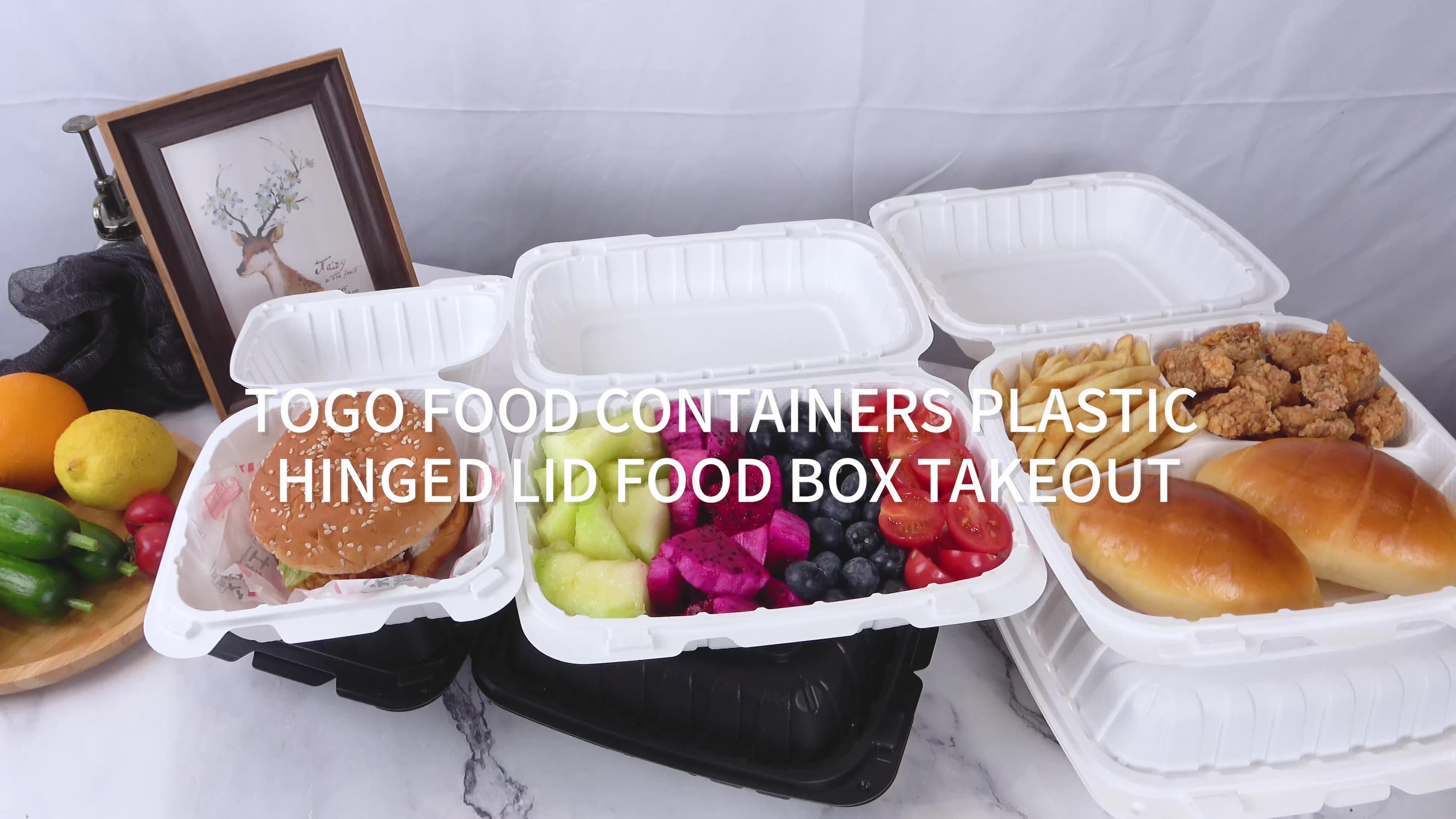 Fuling Disposable Plastic Food Out Lunch Box Packaging Takeout ...