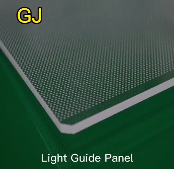 Laser Dotting Acrylic Lgp/acrylic Light Guide Plate For Led Panel Light ...