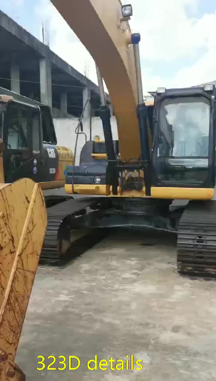 Used Excavator Caterpillar Cat323d Cat320d Original Japan 20ton 23ton ...