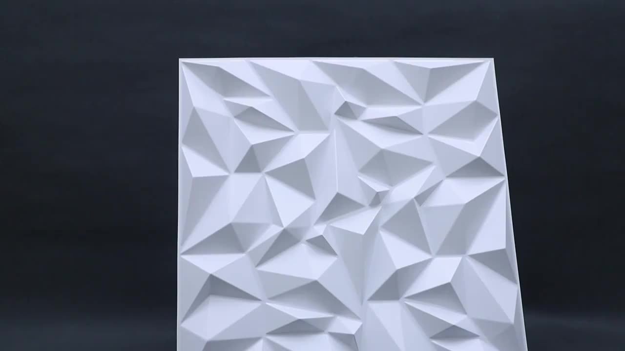 50x50 Home Wall Decoration Square Plastic Panel Decorativo Pvc 3d - Buy ...