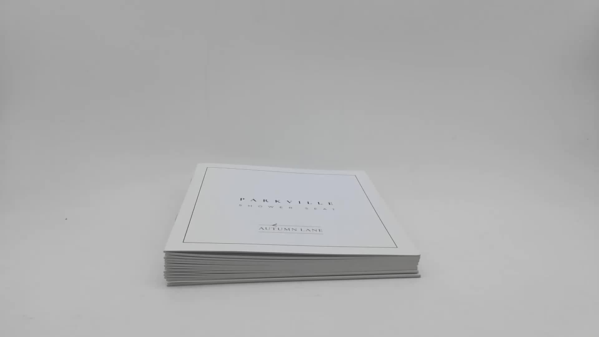 Custom Printed Production Promotion Booklet Paper Printed User Guide ...