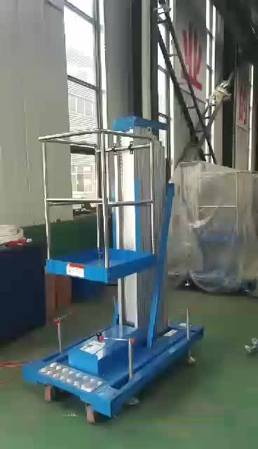 Vertical Manual Single Mast Aluminum Alloy Lift Hydraulic Portable One ...