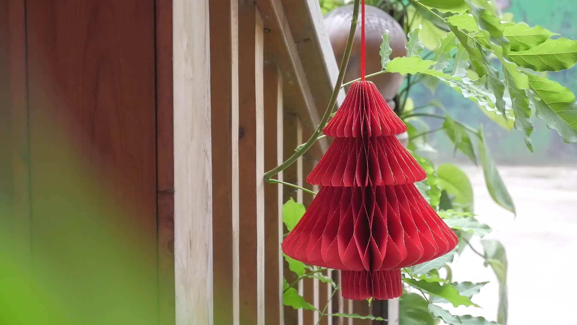 Umiss Handmade Paper Decorations,Ornament Honeycomb Foldable Wedding ...