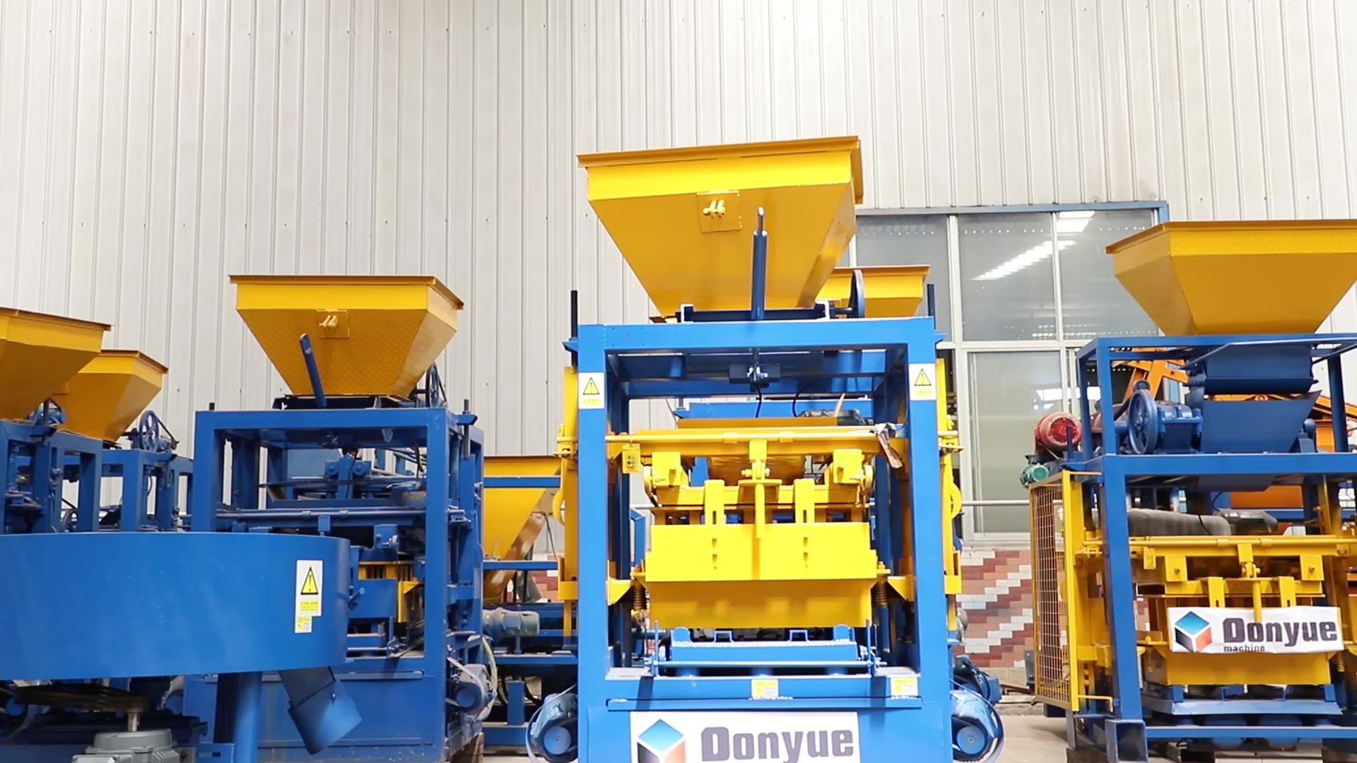 Qt4 - 24 Industry Semi Automatic Concrete Cement Hollow Blocks Brick ...