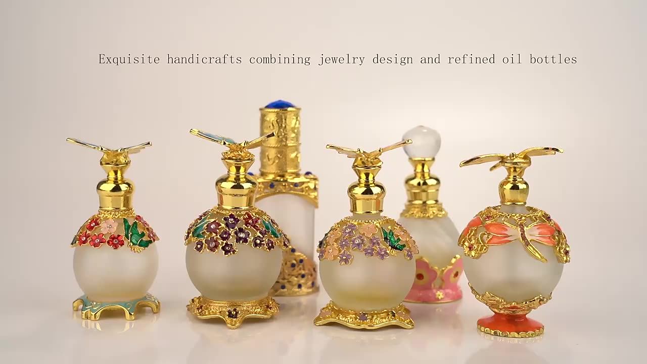 Botol Parfum 30ml 50ml Perfume Glass Attar Bottles Spray Luxury Custom ...