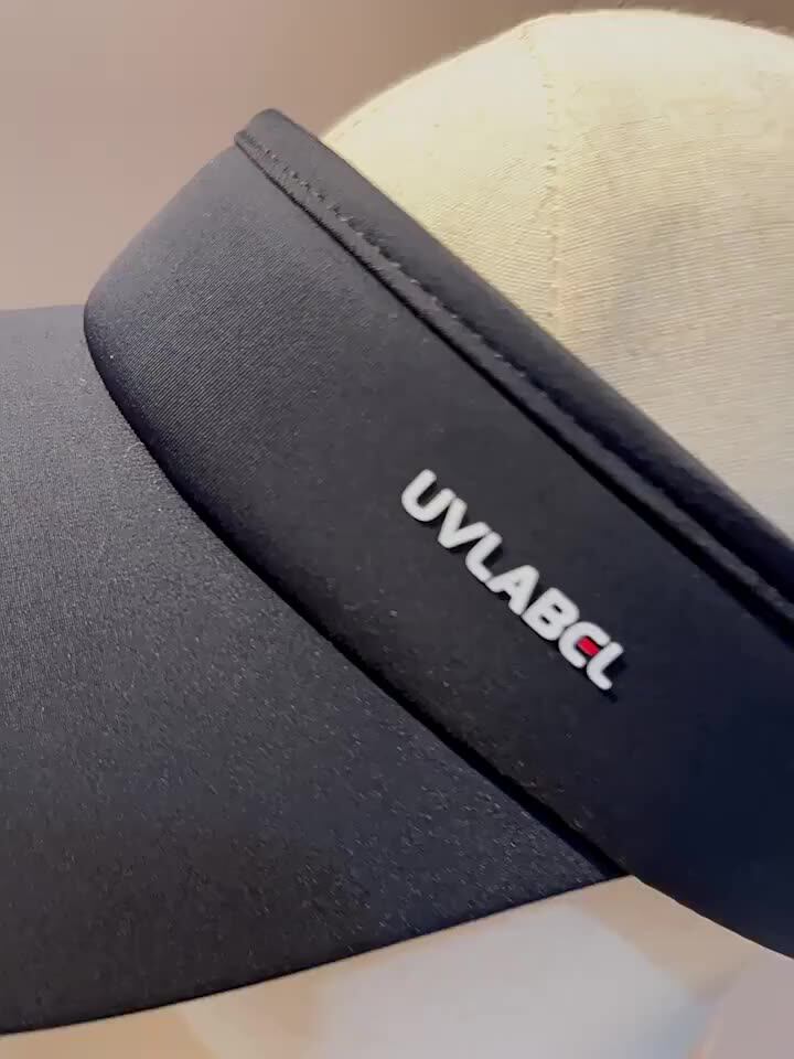 2024 Plain Custom Logo Visor Hats Waterproof Polyester Quick Dry Sun ...