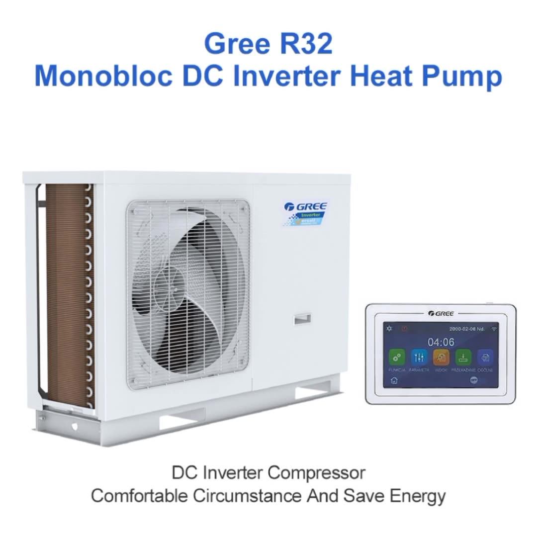 Gree Versati 3 R32 Dc Inverter Air Source Pompa Ciepla Heat Pump ...