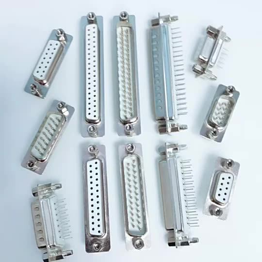 High Density D-sub Hdb 15 Pin Female Connector Vga 15 Pin Conector ...