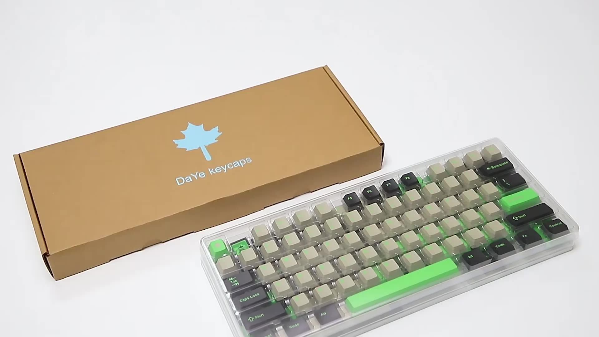 Sa Profile Pbt Doubleshot Keycaps Keyboard Mute Pbt Keycap For Mx ...