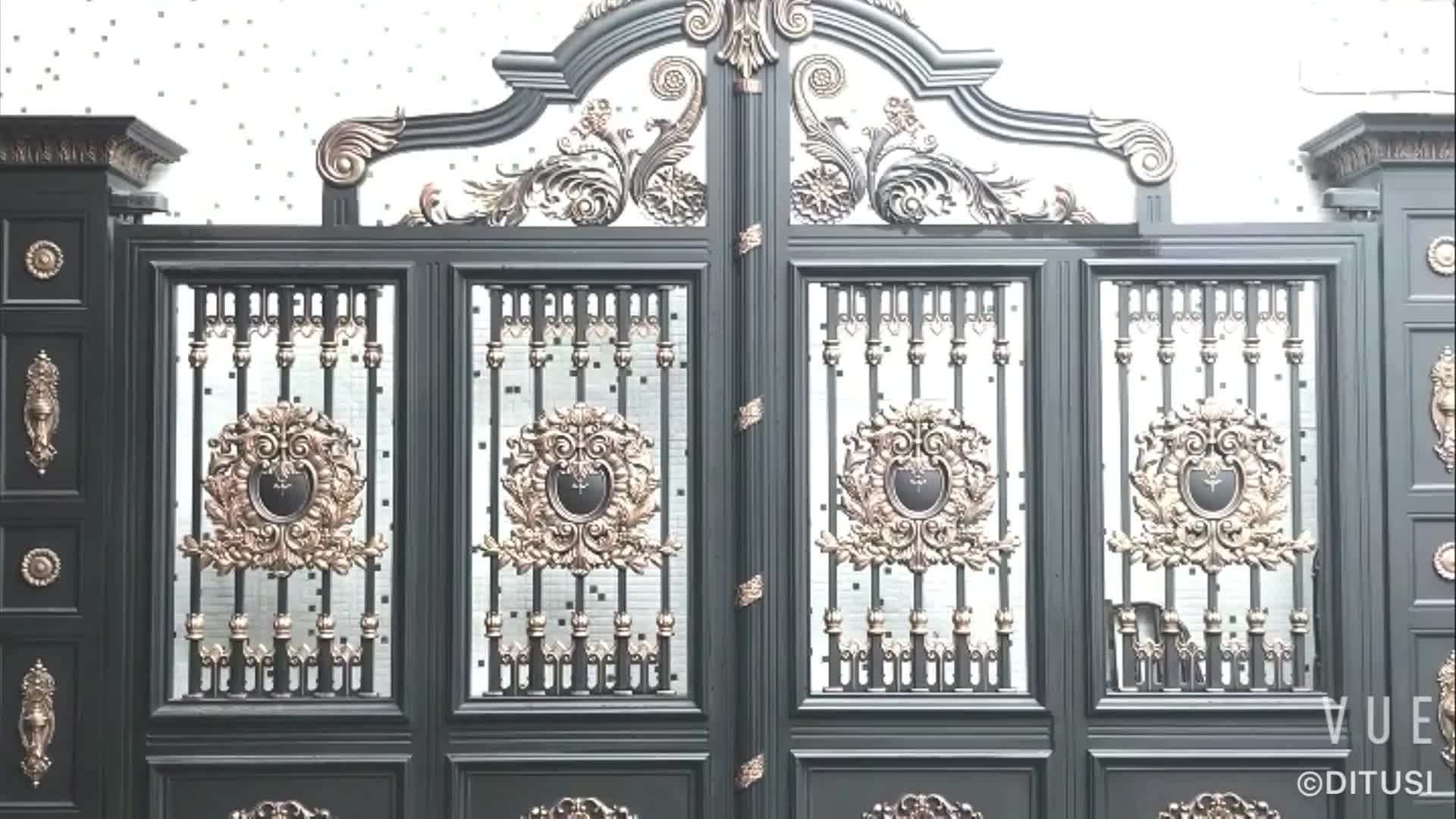 Indian House Wrought Iron Latest Main Gate Designs