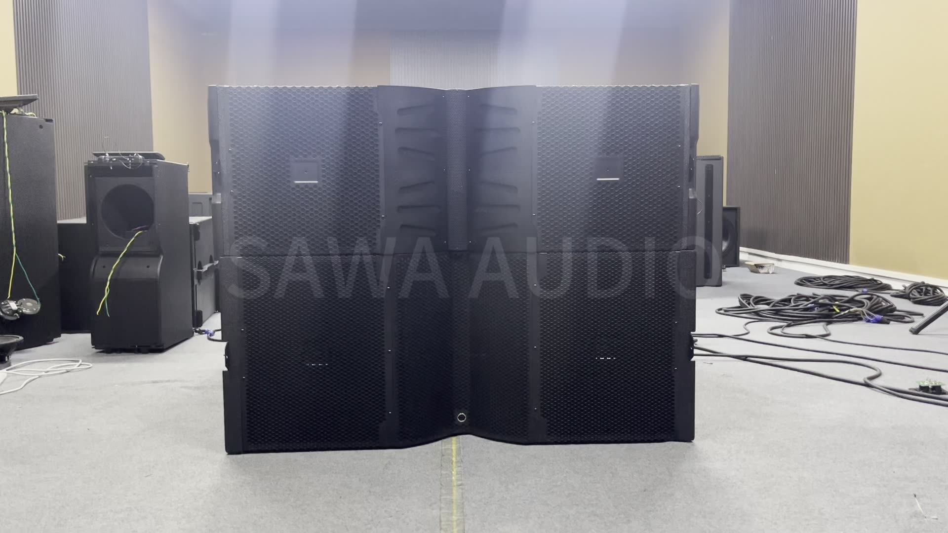 Vtx V25 Dual 15" 3-way Passive Line Array Speakers Professional Audio ...
