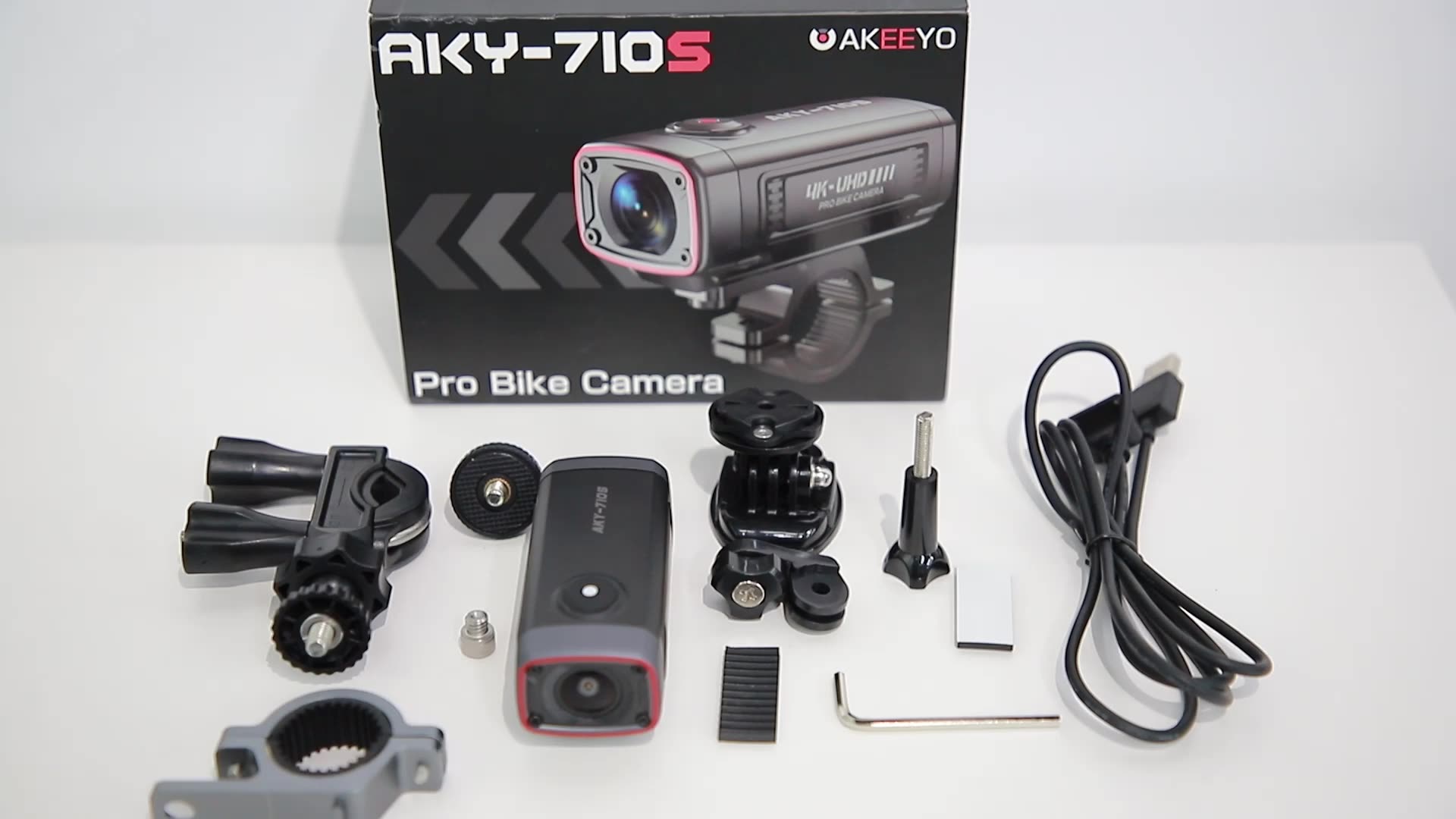 Akeeyo Emergency Recording Parking Monitor 4k 30fps 2k 60fps Camera De Seguridad Dvr Motorcycle ...