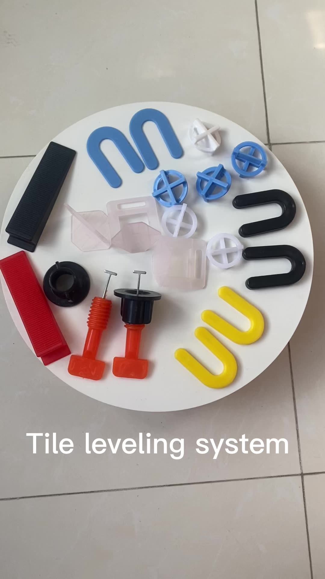 Floor Ceramic Tile Levelling Bases Clip 2mm 1mm Spacers System 1/16 Kit ...