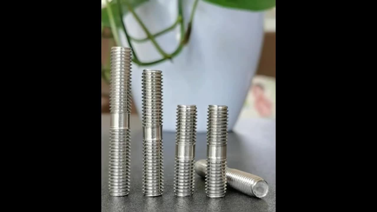 Astm A193 Gr B7 Asme B18.2.1 Ss316l Studbolts Stainless Titanium Stud ...