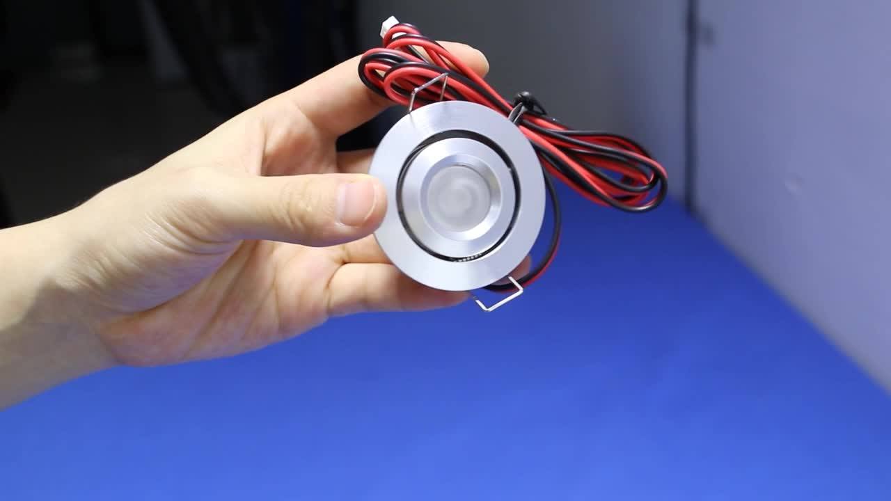Ip44 Mini Led Recessed Downlight Dimmable Spotlight 3w - Buy Mini Led ...