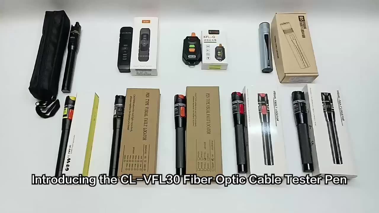 Ftth Fiber Optic Cable Visual Fault Locator 650nm Vfl Fibra Optica 10mw ...