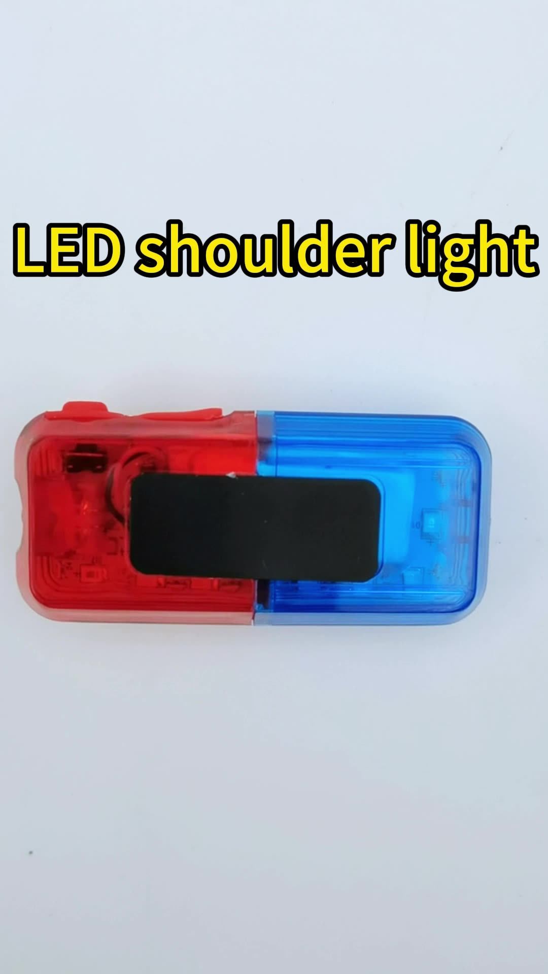 Outdoor Traffic Safety Rechargeable Led Strobe Flashing Shoulder Light ...