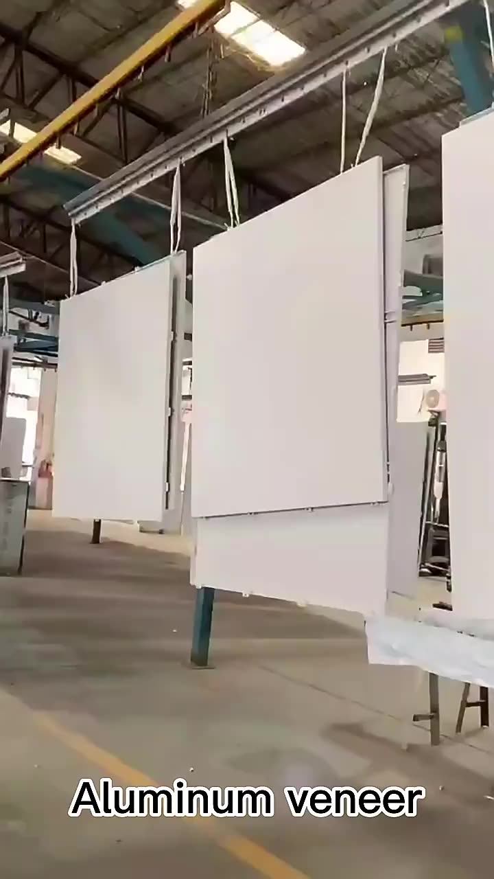 Thin Rectangular Tubing Indoor Commercial Cladding Aluminum Curtain ...