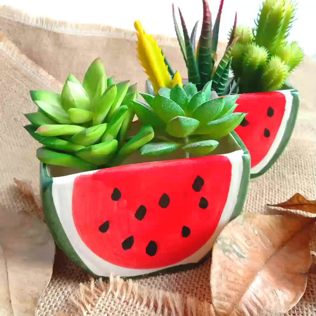 Fruit Plant Pots Fruit Flower Pot With Ceramic Fruit Shape - Buy Fruit ...