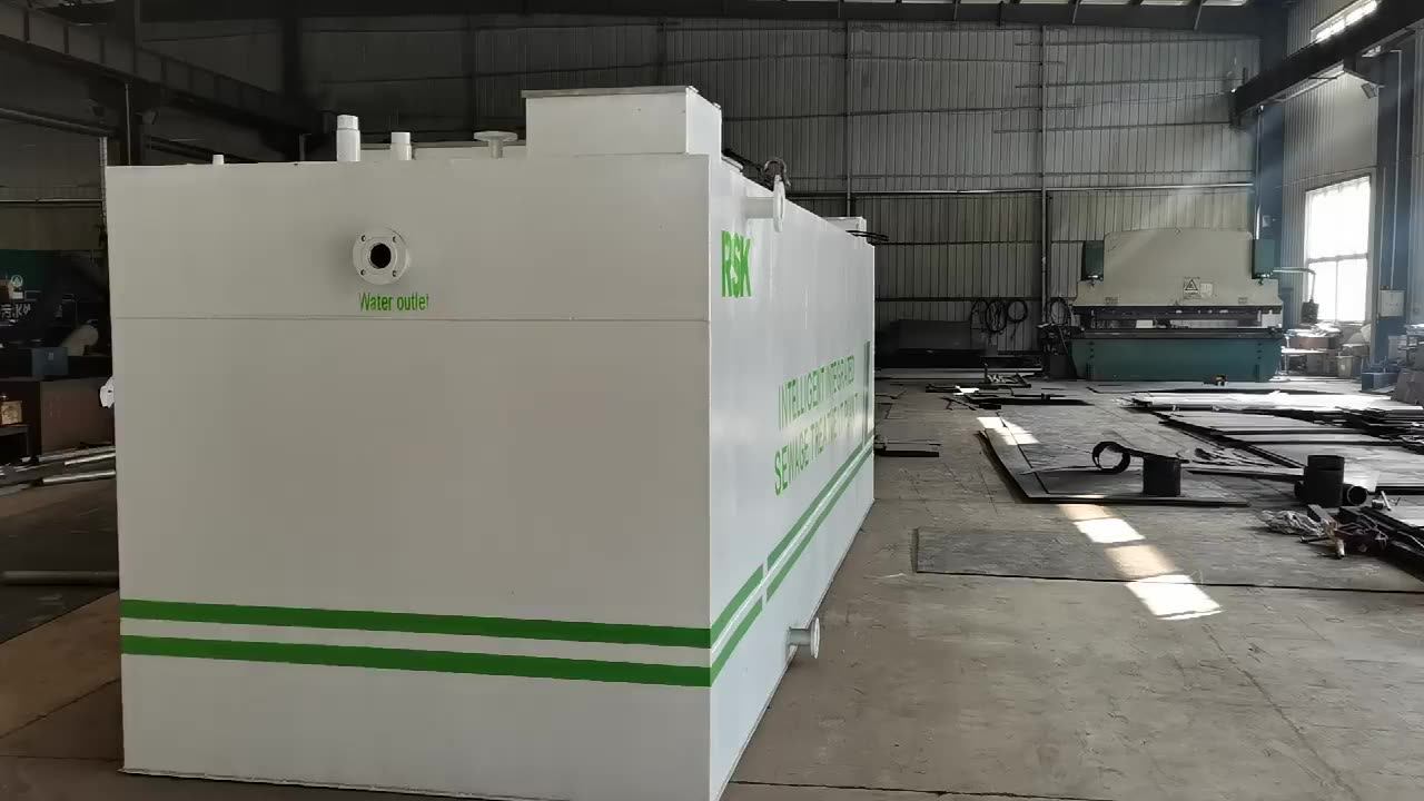 Containerized Membrane Bioreactor Mbr Wastewater Treatment System - Buy ...