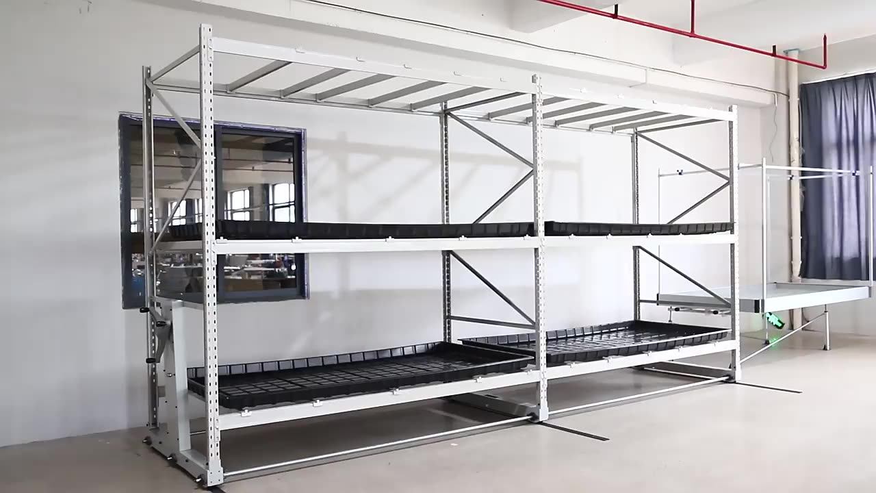 Tray Rolling Benches Greenhouse Table Abs Tray,Ebb And Flow Hydroponic ...
