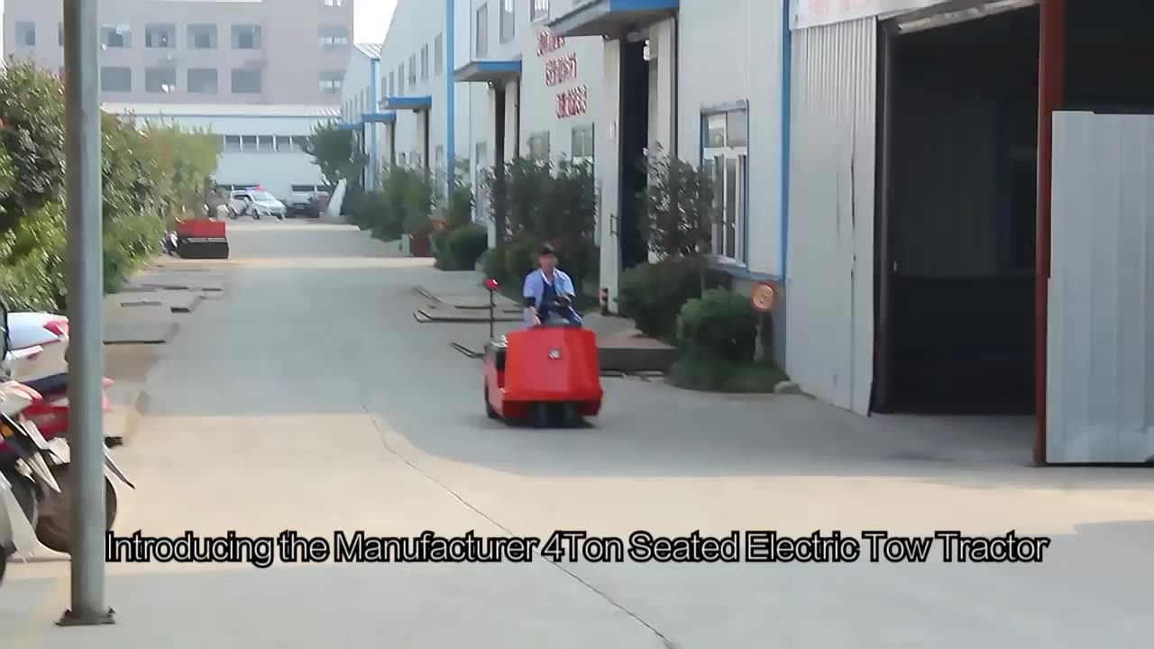 Everlift Full-electric Tow Tractor Towing Weight 5 Ton Curtis Stepless ...