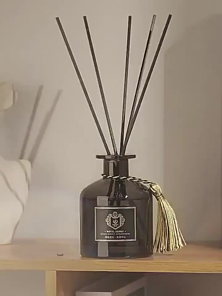 Hotel Home Luxury Oil Glass Bottle 50ml 120ml Reed Diffuser Room Air ...