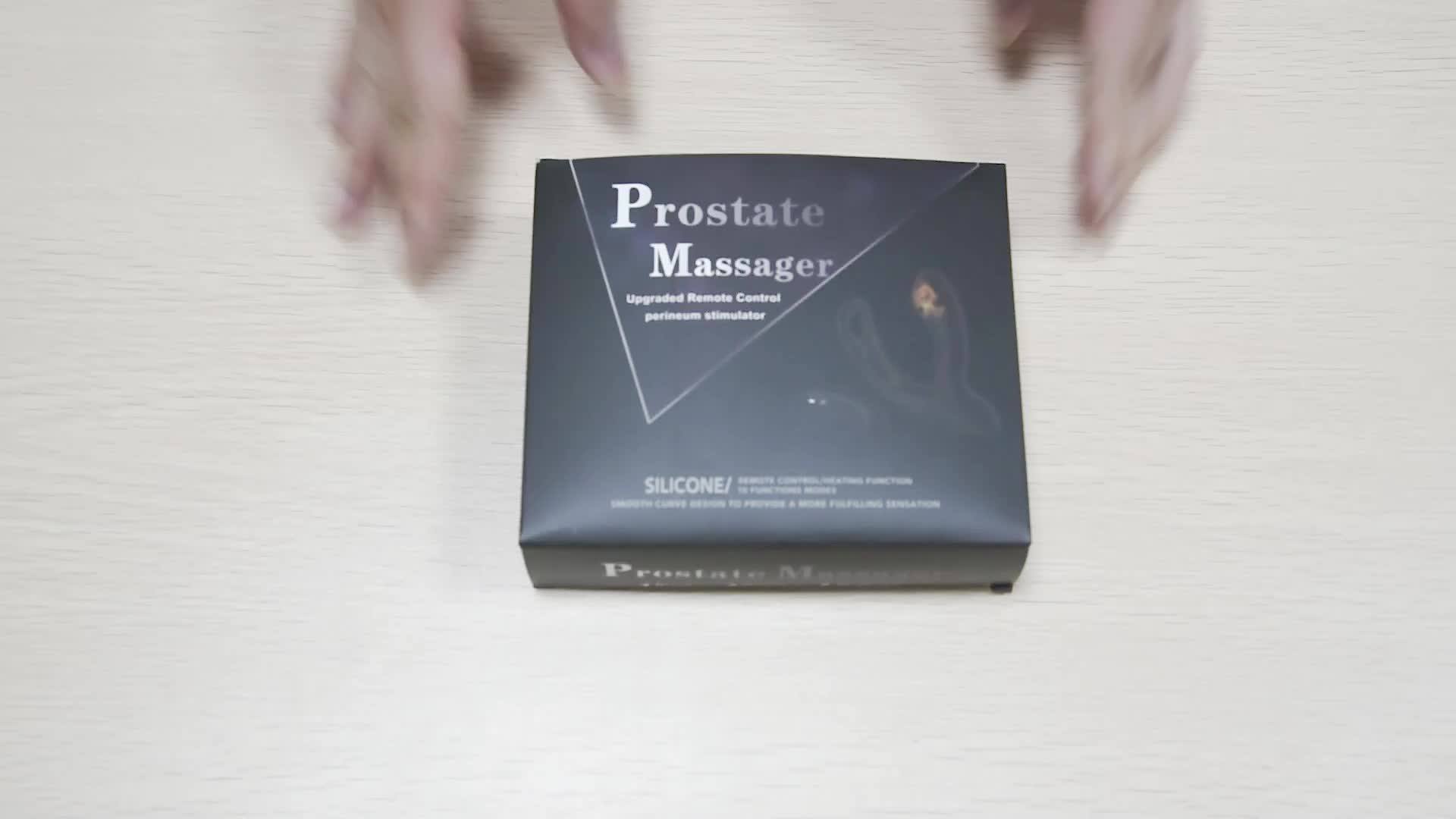 Hot Sale Heating Male Double Loop Fixation Anal Butt Plugal Anal Sex ...