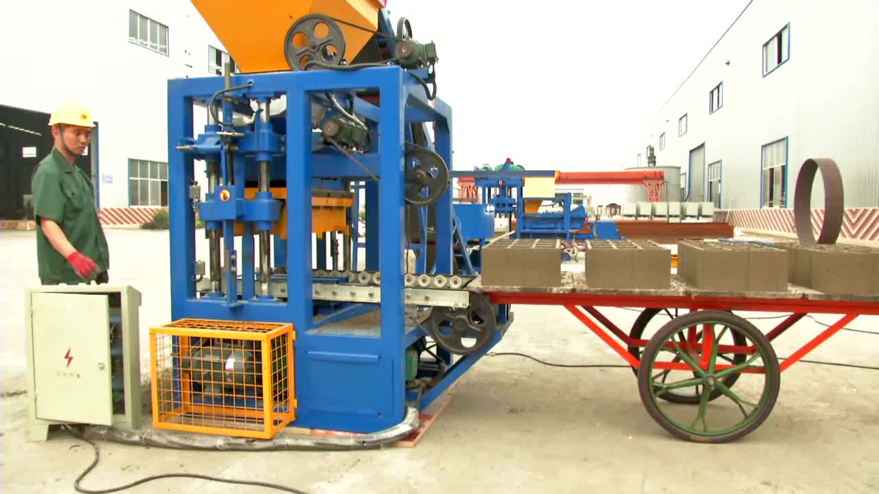 Qt4-24 Concrete Block Moulding Machines Prices In Nigeria - Buy Block ...