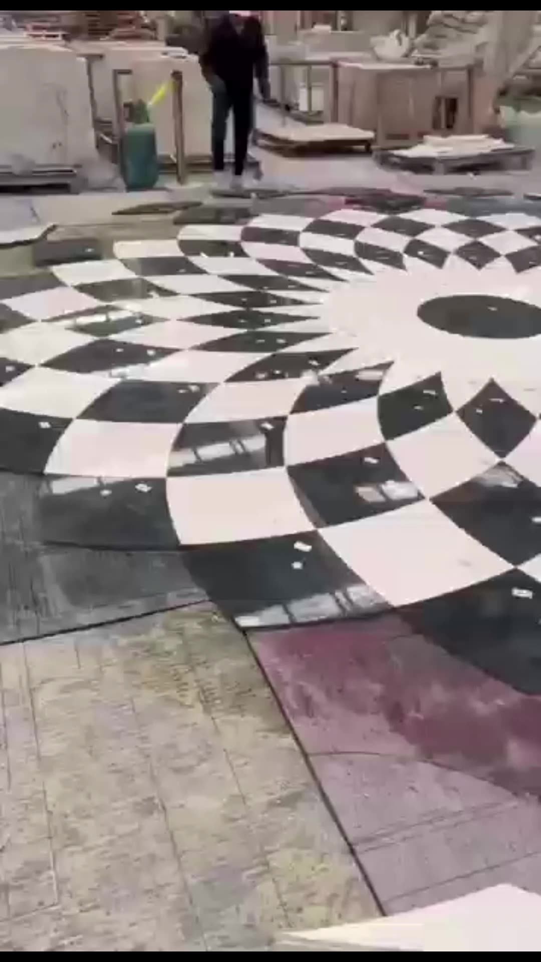 Modern Marble Waterjet Medallion Pattern For Floor Natural Marble 100% ...