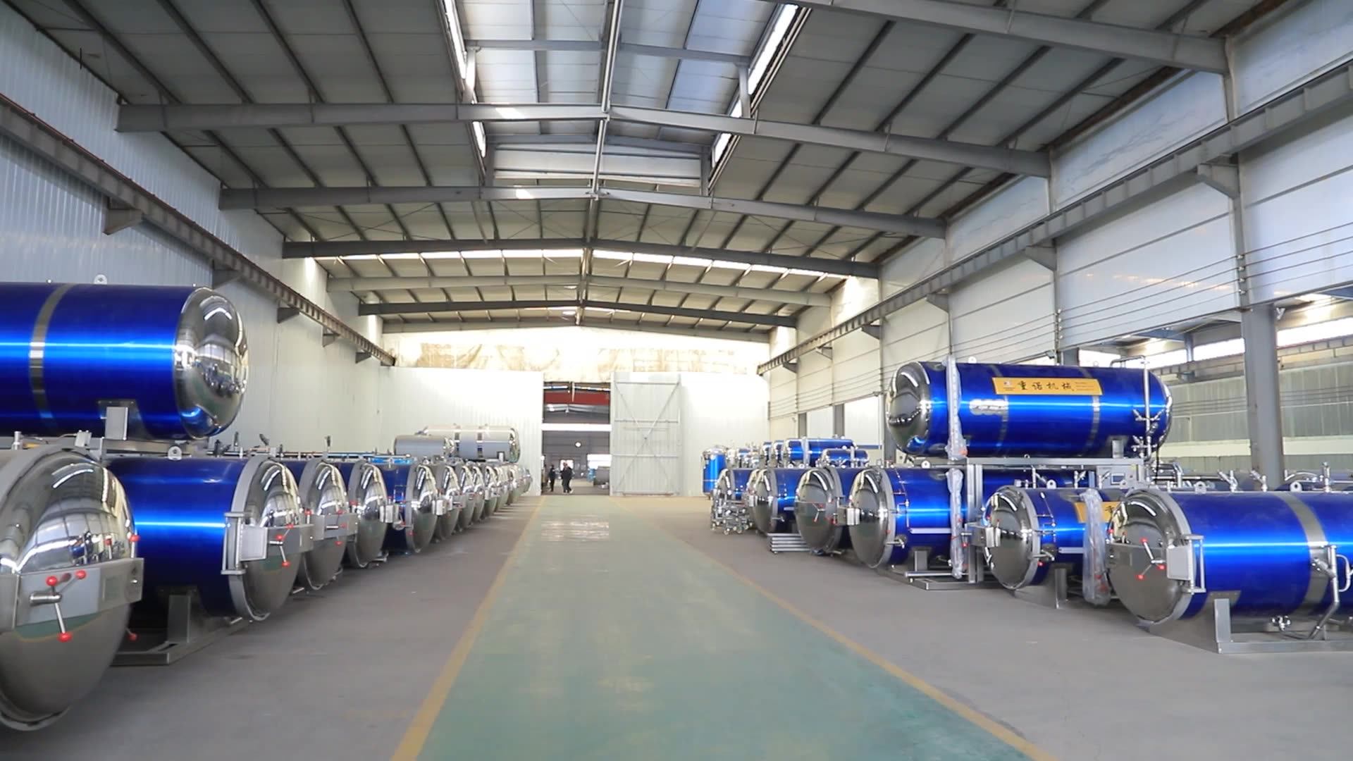 Automatic Aluminum Foil Pouches Autoclave Retort Sterilizer Autoclave ...