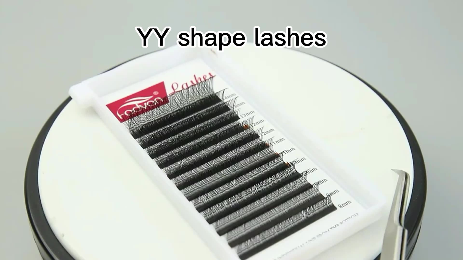 Fadvan Wholesale Customization Yy W Shape Lash Extension Mesh Cilios ...