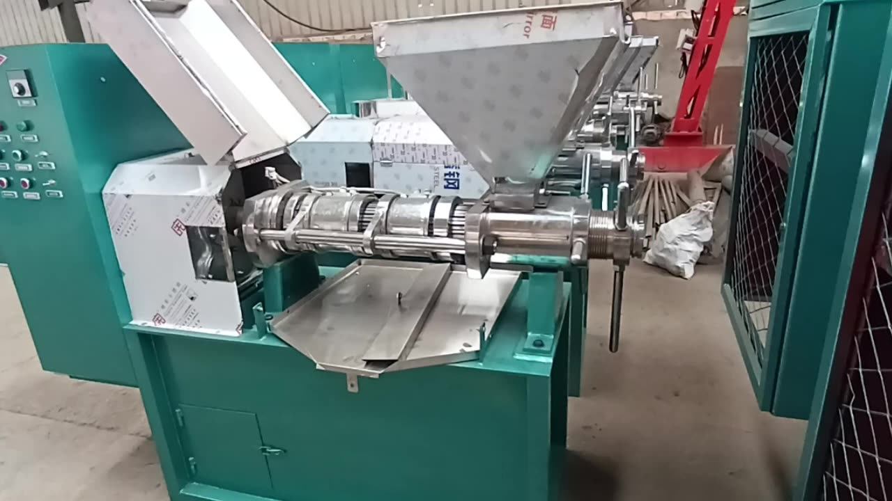 Olive Oil Cold Pressers Oil Press Extraction Machine Sunflower Soya ...