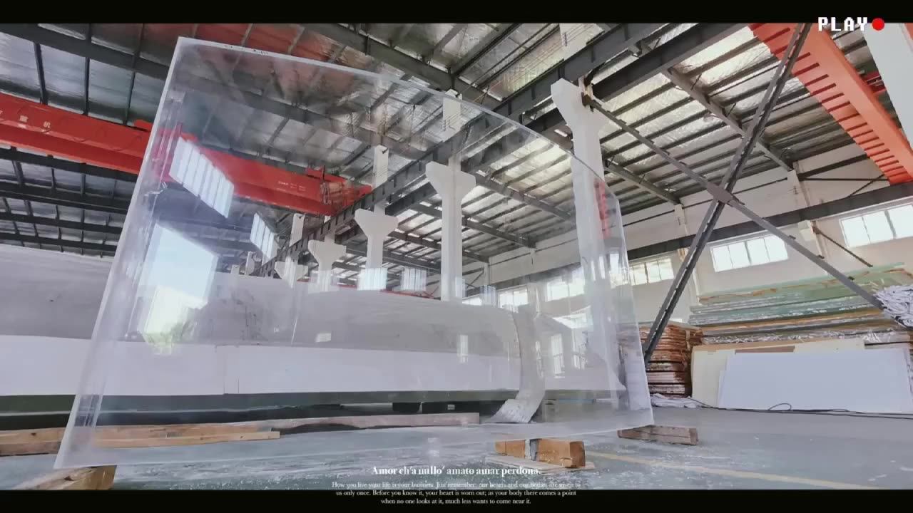 High Quality Cast Transparent Oceanarium Pmma Aquariums Acrylic Tube ...